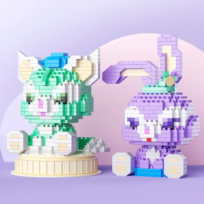 READY STOCK】Diy Micro 3d Diamond Assembled Small Particles Building ...