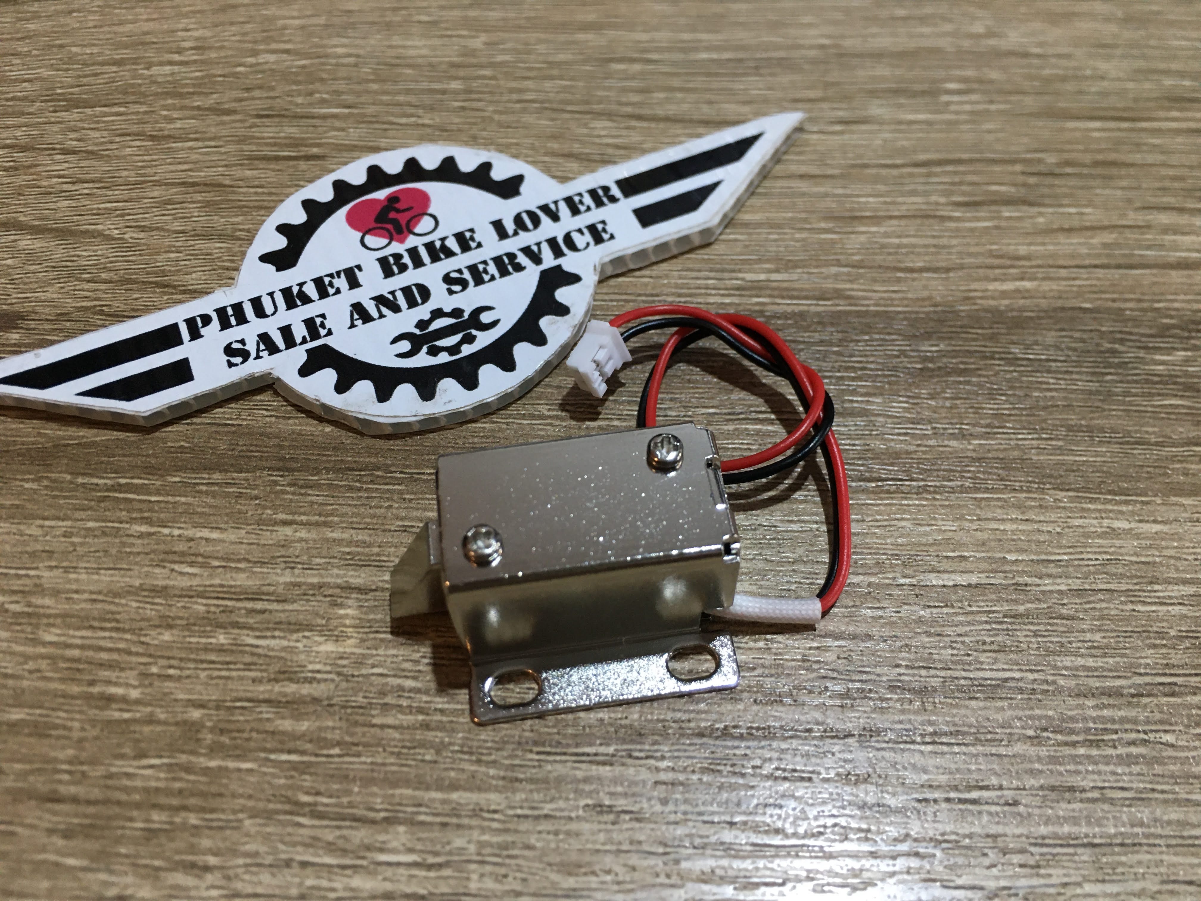 กลอนไฟฟ้า Solenoid Electromagnetic Door Lock DC 12V 600 mA สำหรับ ...