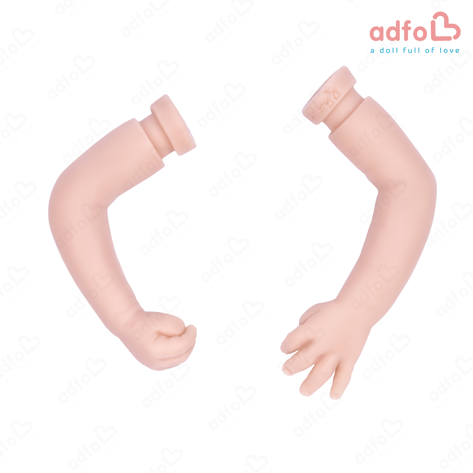 ADFO 14 Inches Kian Reborn Baby Kits Lifelike Unfinished Vinyl Silicone ...