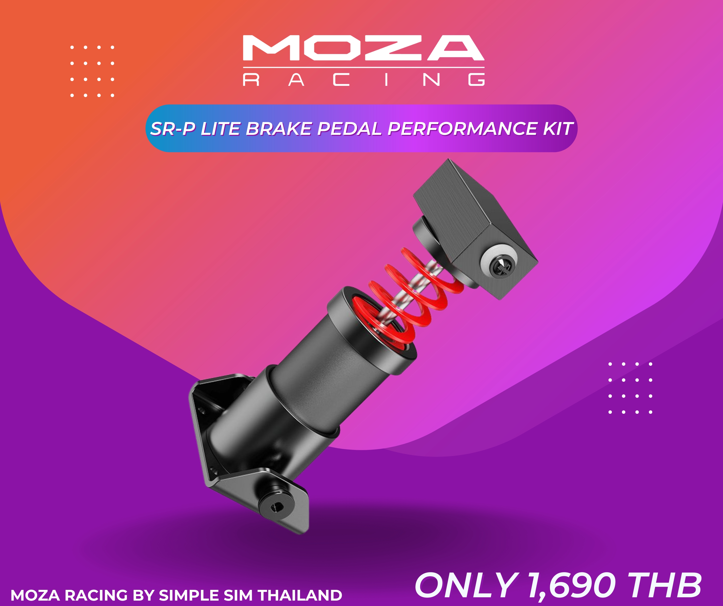 MOZA SR-P LITE BRAKE PEDAL PERFORMANCE KIT | Lazada.co.th