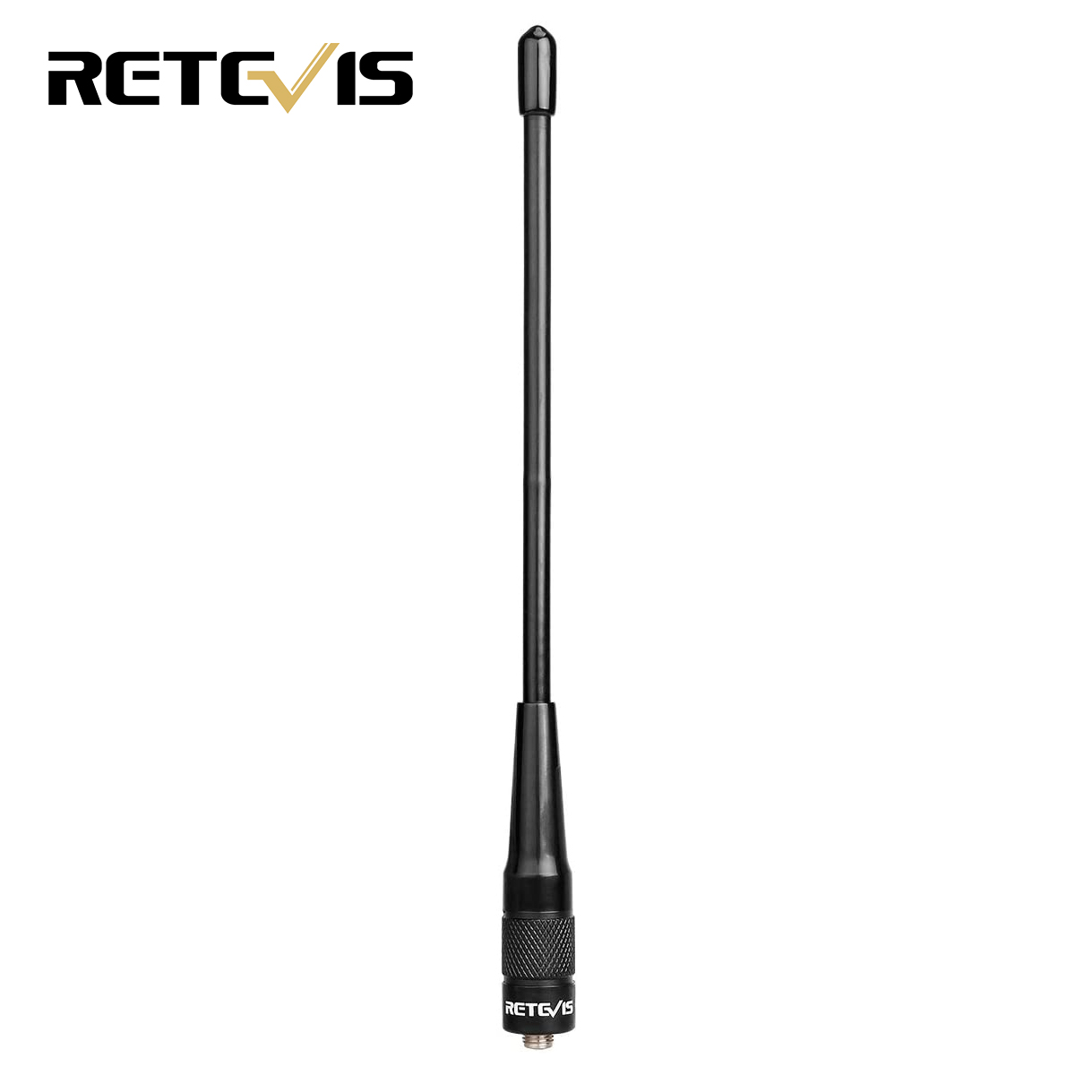 Retevis RHD-701 SMA-F วิทยุสายอากาศคู่วงเสาอากาศใช้งานร่วมกับ Baofeng ...