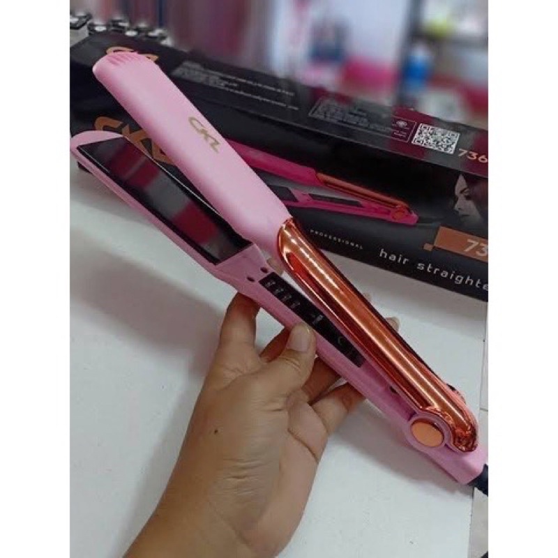 ถูกสุด!! ส่งkerry CKL736-3 เครื่องหนีบผม ถนอมผม ที่หนีบผม เครื่องรีดผม สามารถหนีบตรง ม้วนลอน ทำ ...