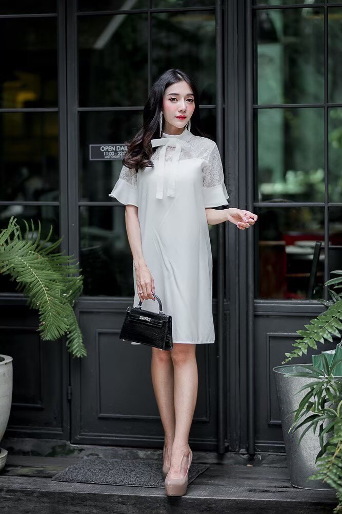 Dress for girls size plump and girls size normal model NF024 - Fashion ...