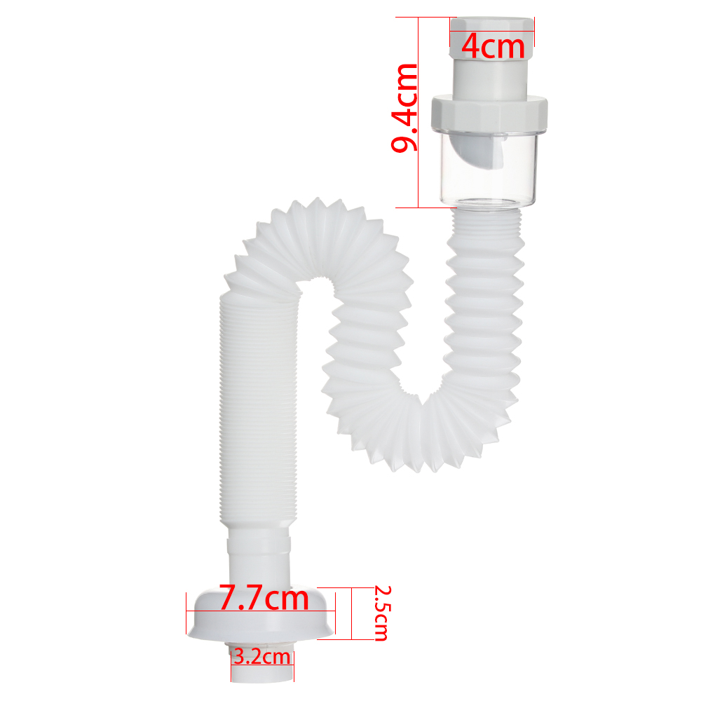 GAN Durable Connection Extension Bathroom Kit Waste Pipe Kitchen ...