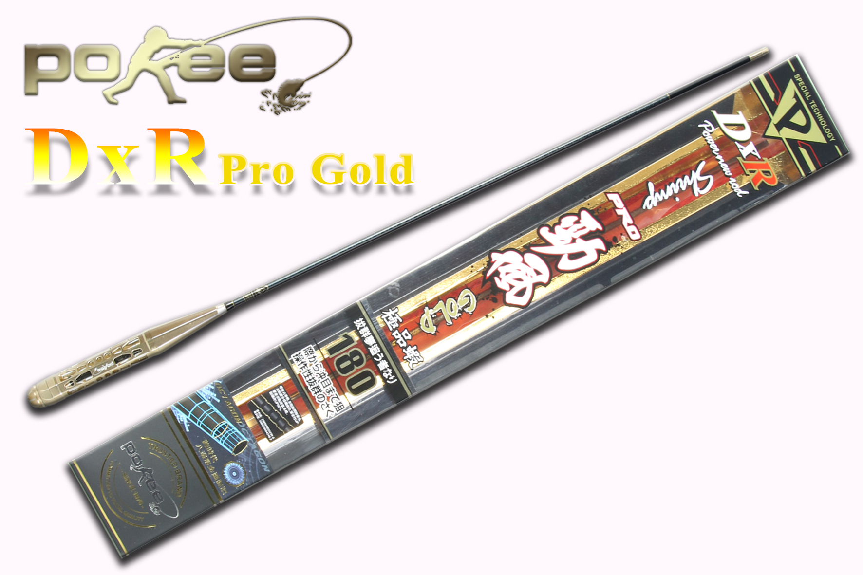 คันชิงหลิว ตกกุ้ง Pokee DXR Pro Gold 180 คันตกกุ้ง | Lazada.co.th