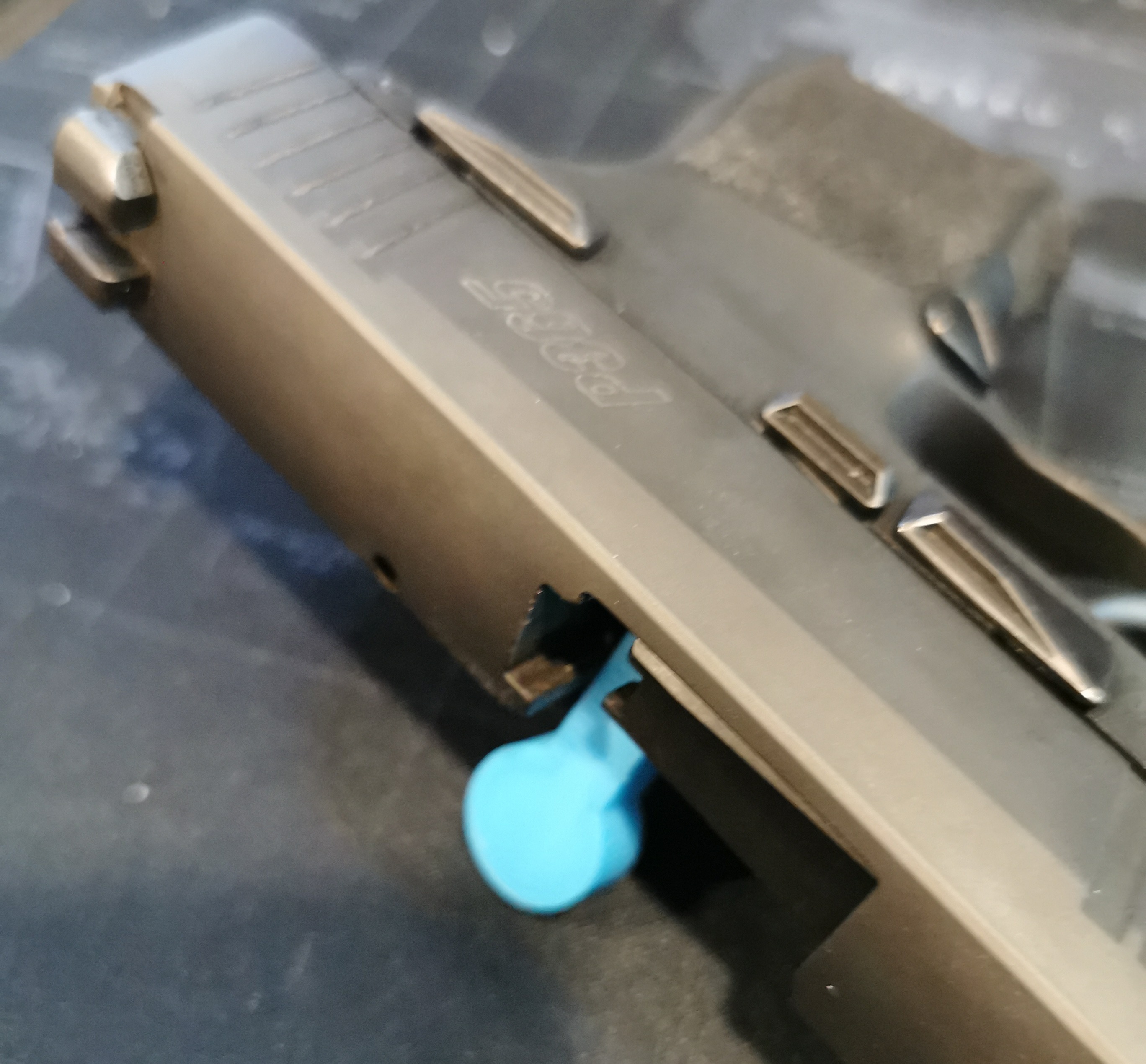 Pistol Safety Chamber Flag 9mm 9มม หมุดสอดลำเพลิง ค้างสไลด์ - V1 ...