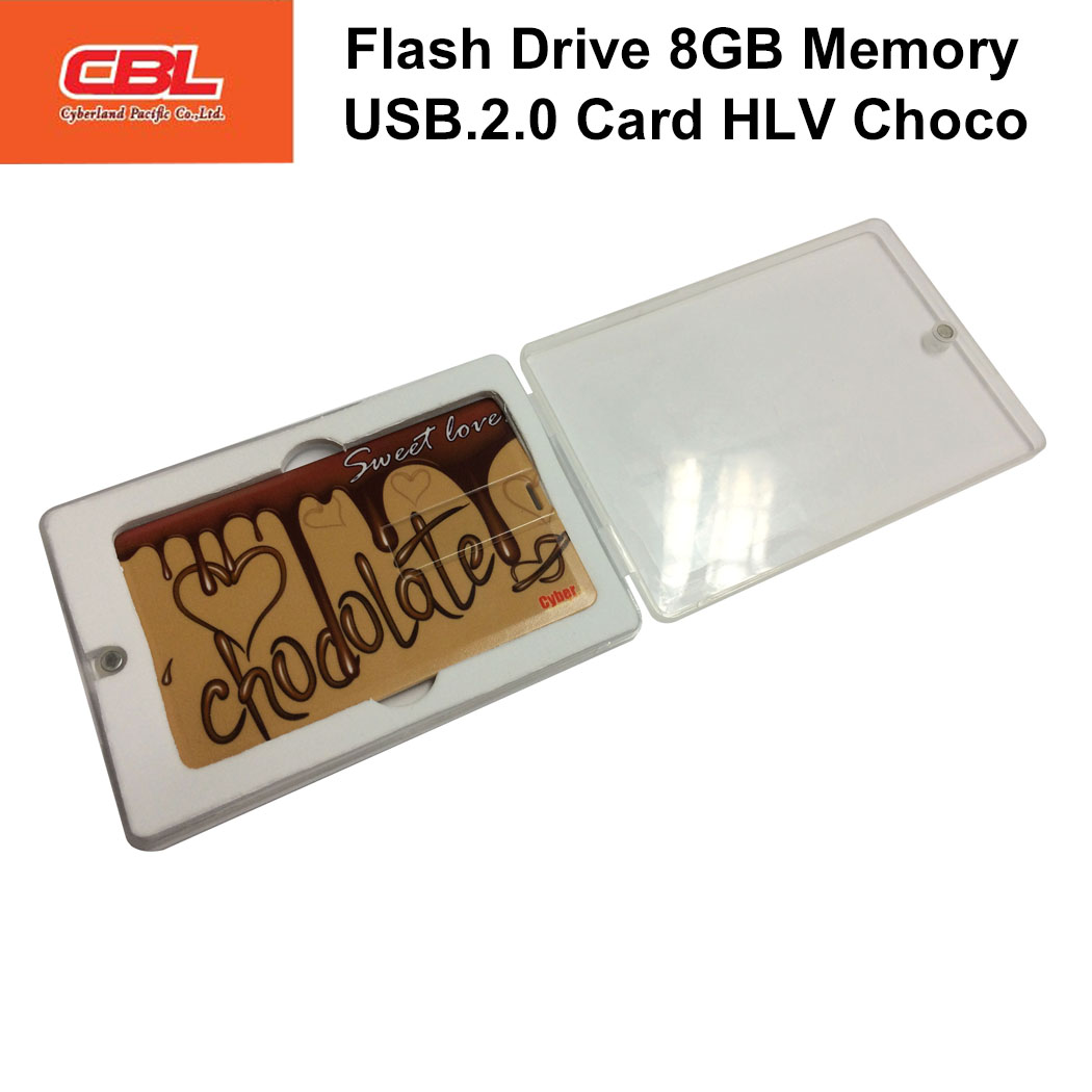Flash Drive 8GB Memory USB.2.0 Card HLV Choco - CBL - ThaiPick