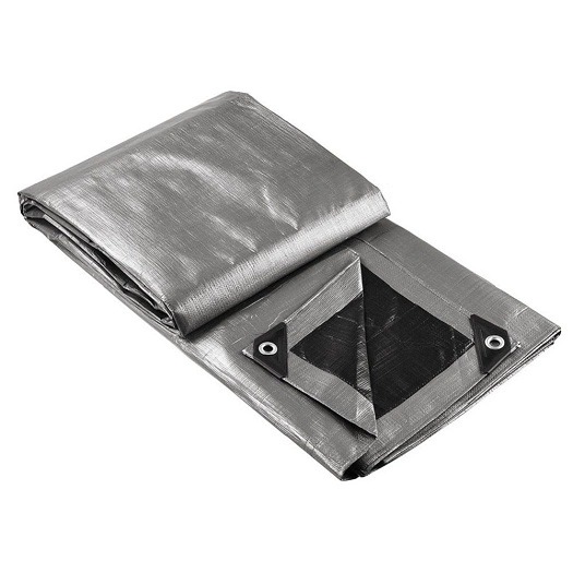 ผ้าใบ ผ้าใบปูบ่อ 5x8 เมตร (ขนาดจริง4.8x7.8 m.) POLY TARP ผ้าใบคลุมรถ ...