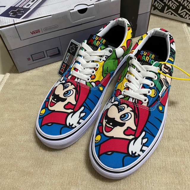 Vans Authentic x Super Mario ลายมาริโอ้ (พร้อมกล่อง) เก็บเงินปลายทางได้ ...