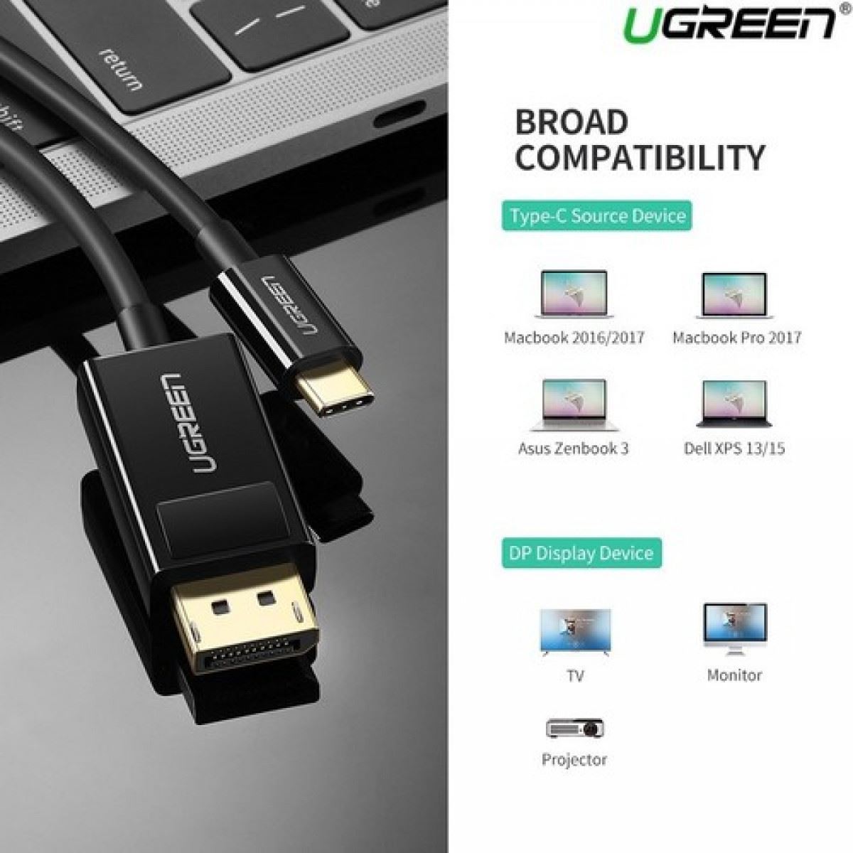 UGREEN รุ่น 50994 USB C to DP (DisplayPort) Type C Adapter High ...