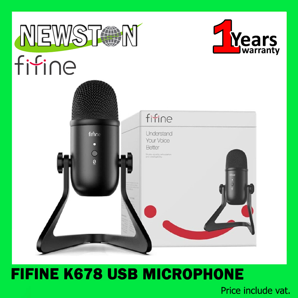 Fifine K678 USB Microphone รับประกัน 1ปี - ซี.เอส.ไอที ซิสเต็มส์ - ThaiPick