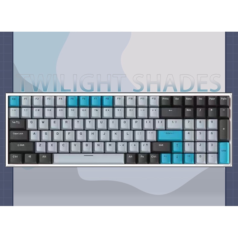 Gplanet colorful PBT keycaps for RK100 RK84 RK68 OEM profile คีย์แคป ...