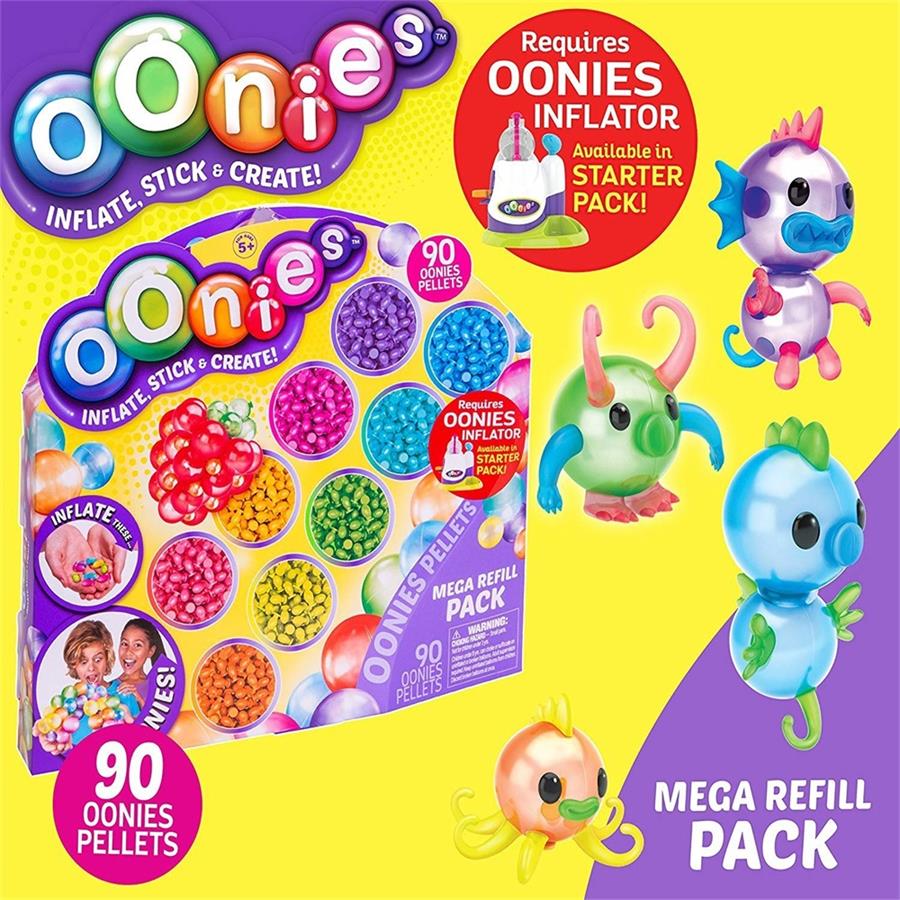 Sticky Toys ลูกโป่ง DIY แฮนด์เมด Magic Inflator Bubble Oonies Mega ...