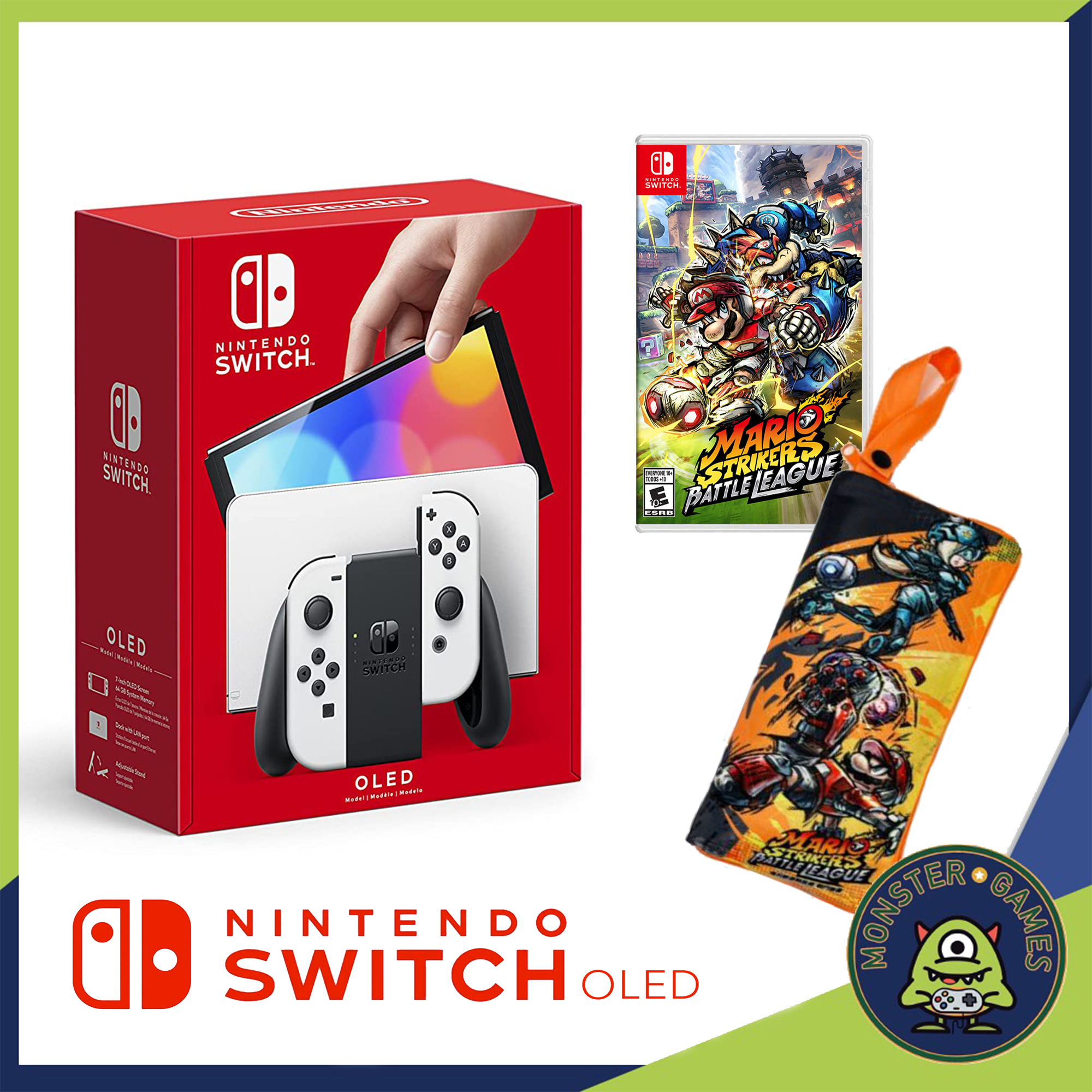 เครื่อง Nintendo Switch OLED (เครื่อง Switch OLED สีขาว)(เครื่อง Switch ...