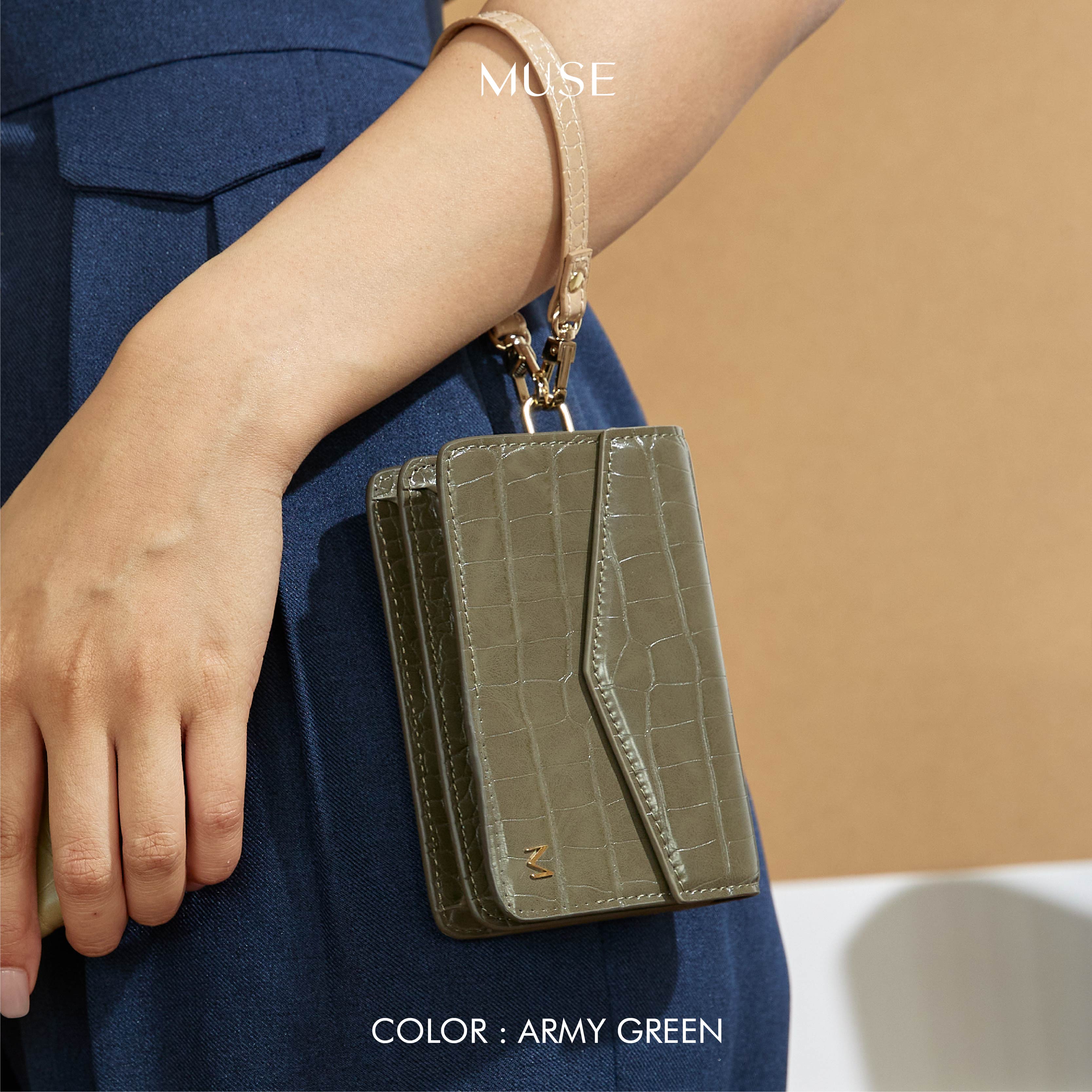 MUSE Mini Wallet กระเป๋าใบเล็กทรงเหลี่ยม - MUSE on the move - ThaiPick