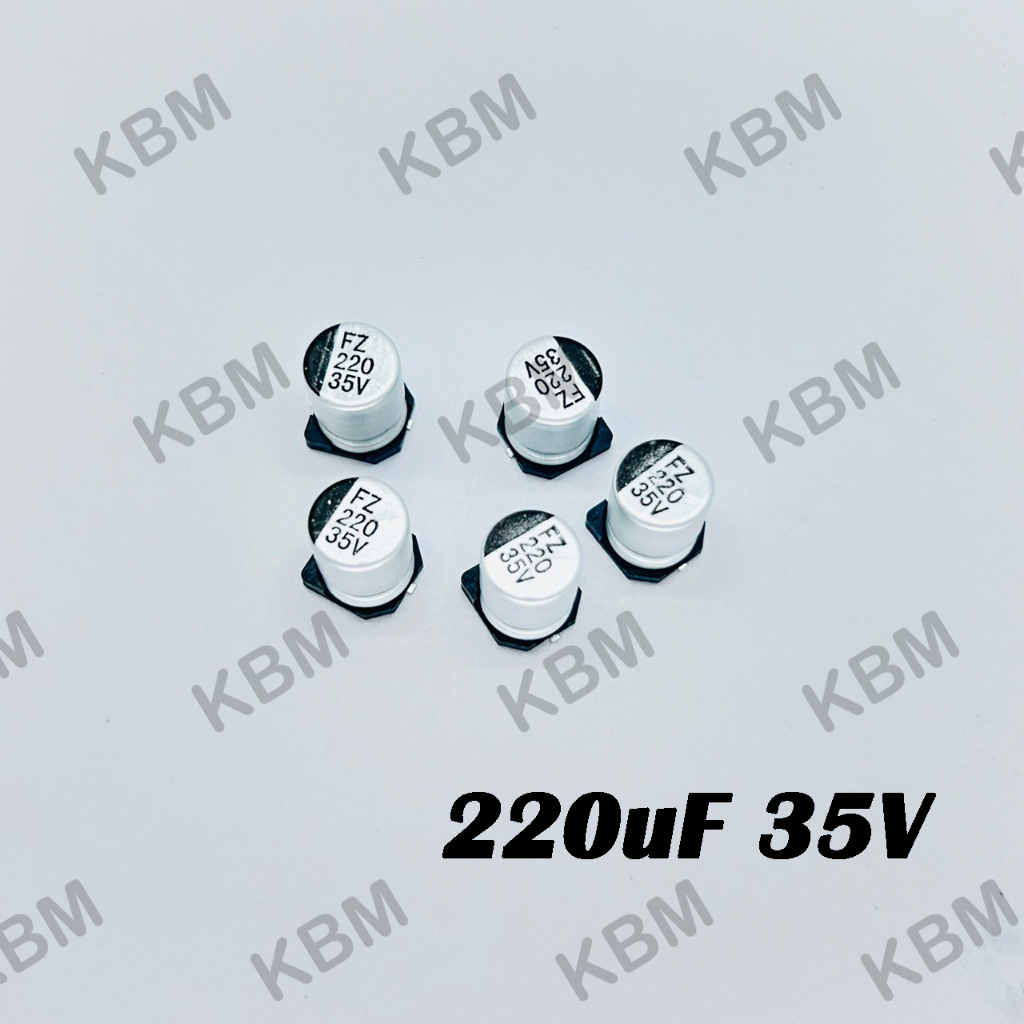 Capacitor (คาปาซิเตอร์) 220uF 330uF 470uF 1000uF 6.3V 10V 16V 25V 35V ...