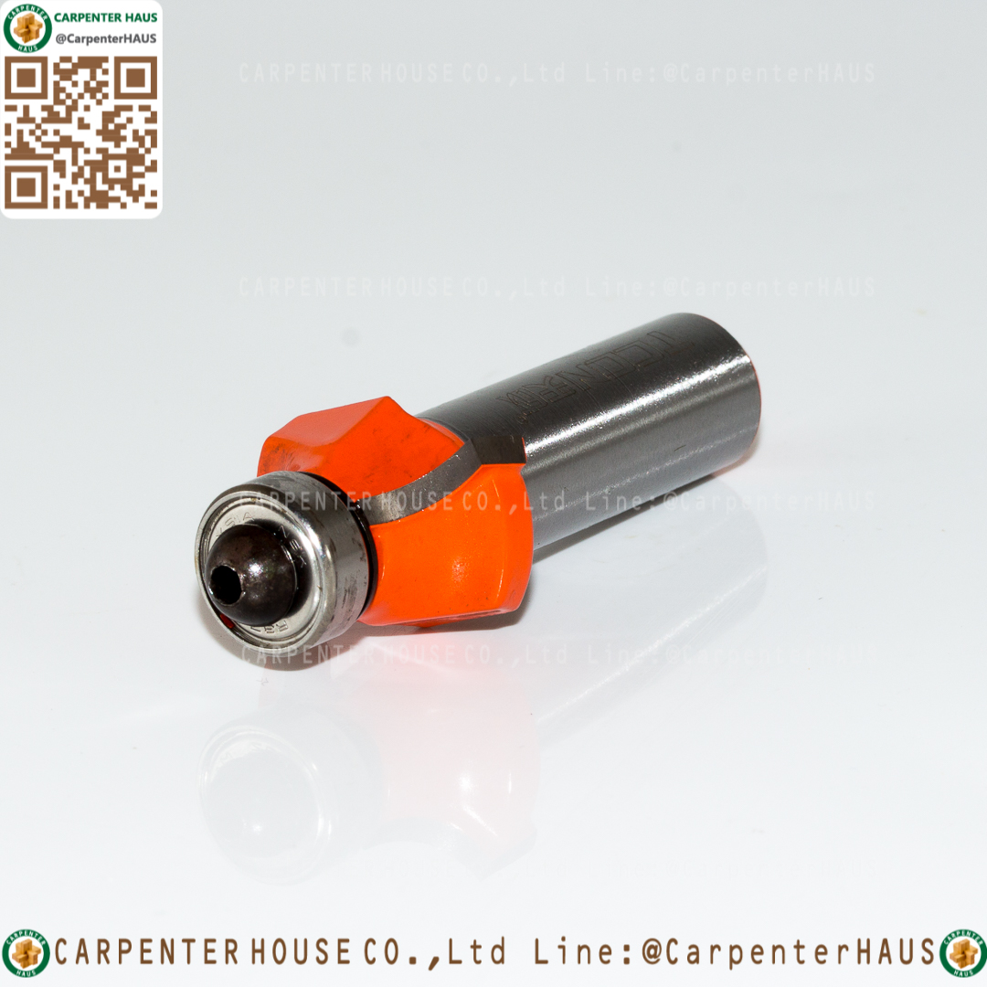 ดอกเราท์เตอร์ (Router) ลบมุมโค้งปลายลูกปืน ขนาด 1/2"x1/2" (คาร์ไบท์) 1/ ...