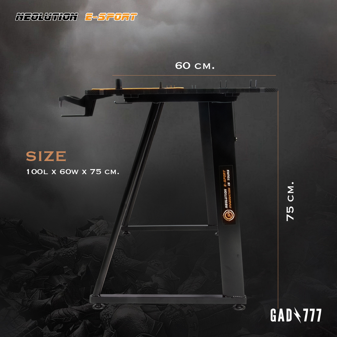 Neolution E-Sport Gaming Desk รุ่น QUORA (G7_097) โต๊ะเกมส์มิ่ง แข็งแรง รับน้ำหนักได้มาก ...