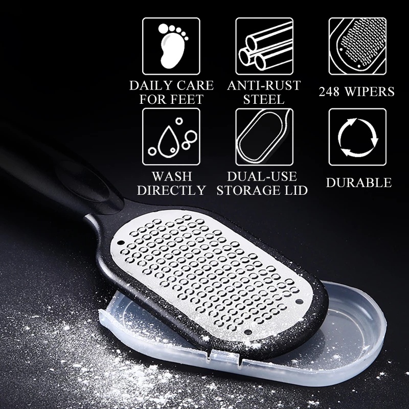 1 Piece Men & Women Professional Stainless Steel Foot File Scraper ...