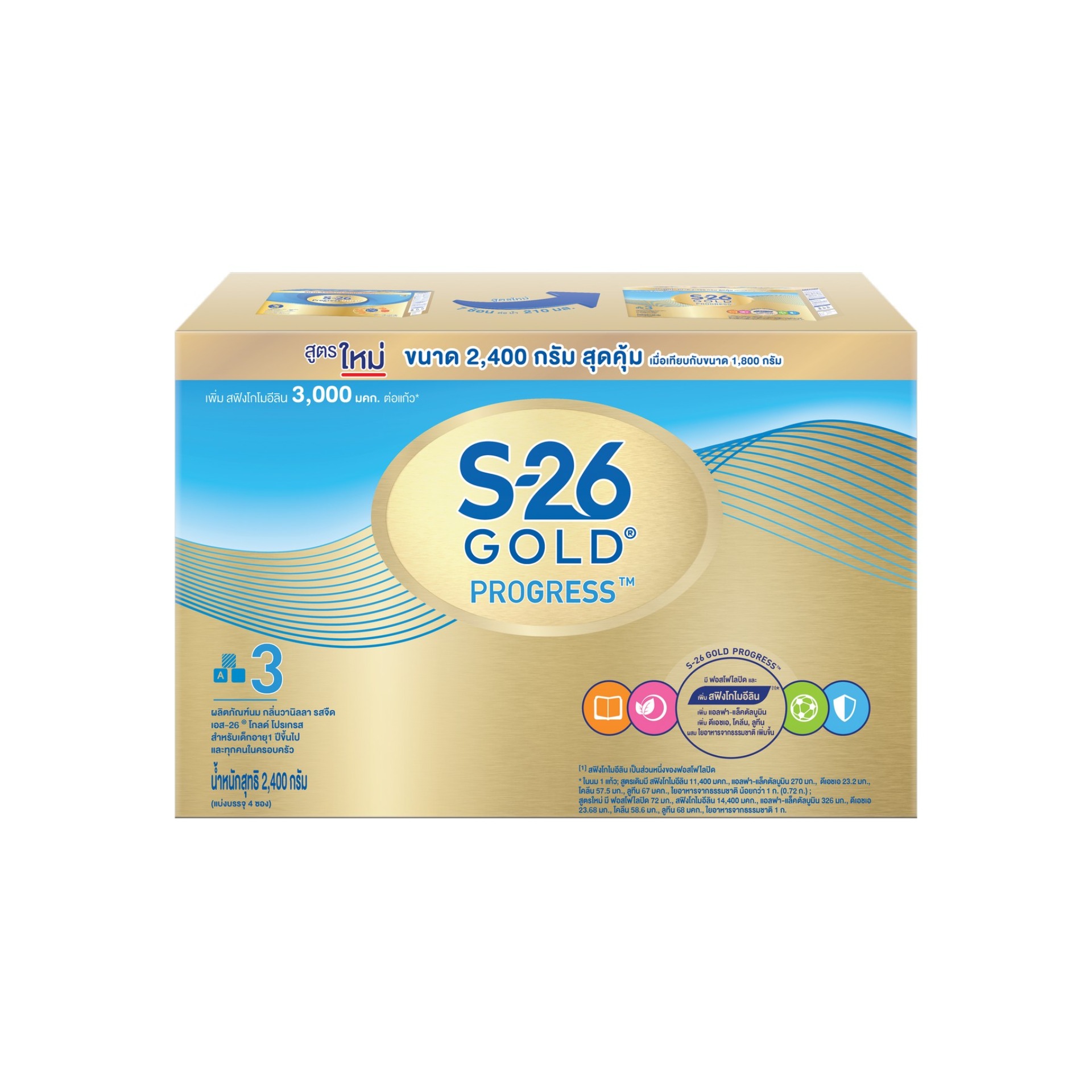 เฮ้ย..ราคานี้จริงดิ S-26 Progress Gold 2400g (Formula 3)S-26 Progress ...
