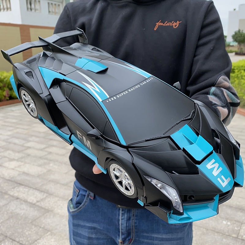 รถบังคับ รถบังคับวิทยุ ยอดฮิต Extra large robot toy Transformed robot ...