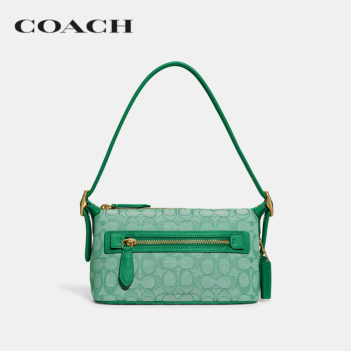COACH กระเป๋าสะพายไหล่ผู้หญิงรุ่น Demi Bag In Signature Jacquard CE736 ...