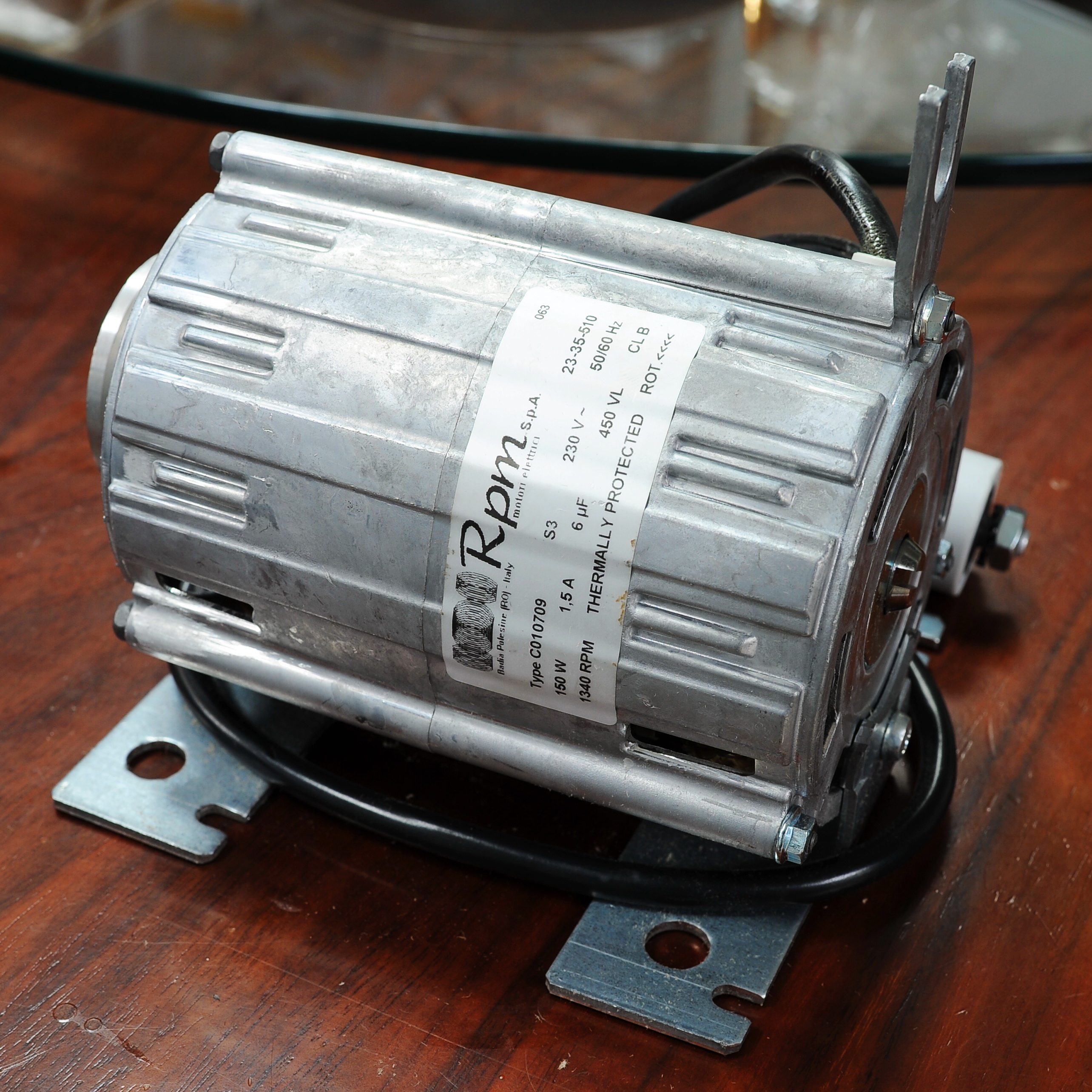 มอเตอร์Rpm สำหรับปั๊มโรตารี่เครื่องชงกาแฟ RPM อิตาลีแท้ Rpm motor for ...