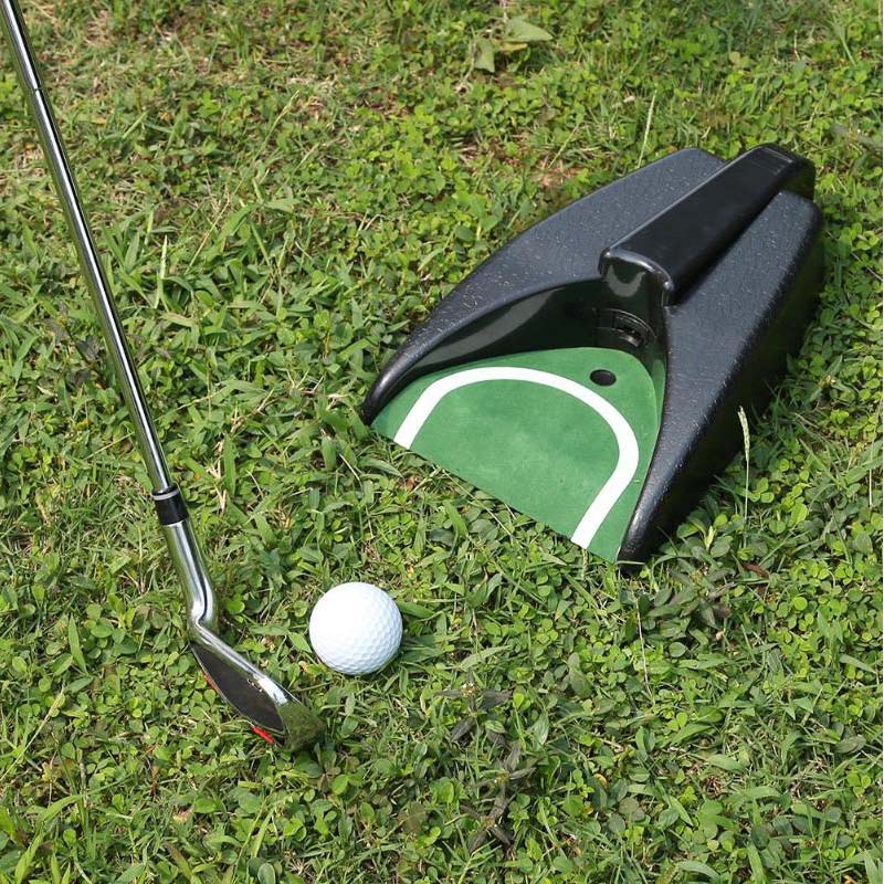 【Six Coins Stars】 Automatic Return Golf Ball Trainer Indoor Putting Cup ...