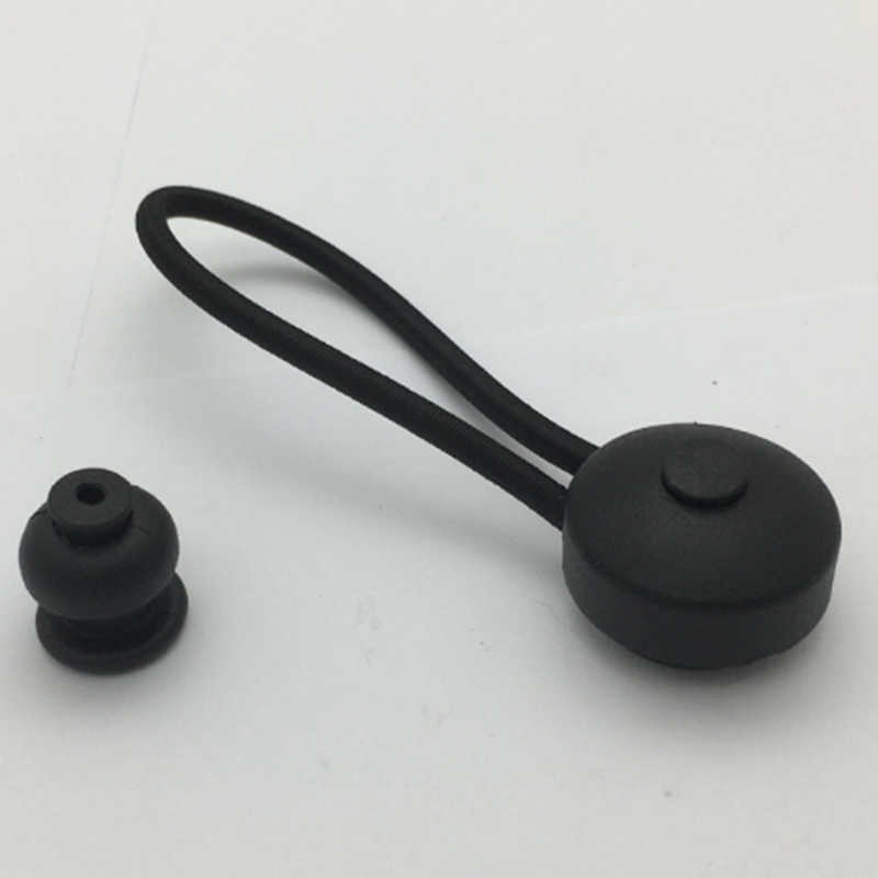 10pcs Bungee Shock Cord Cover Clips And Lacing Knobs Pull Tie Down Tarp