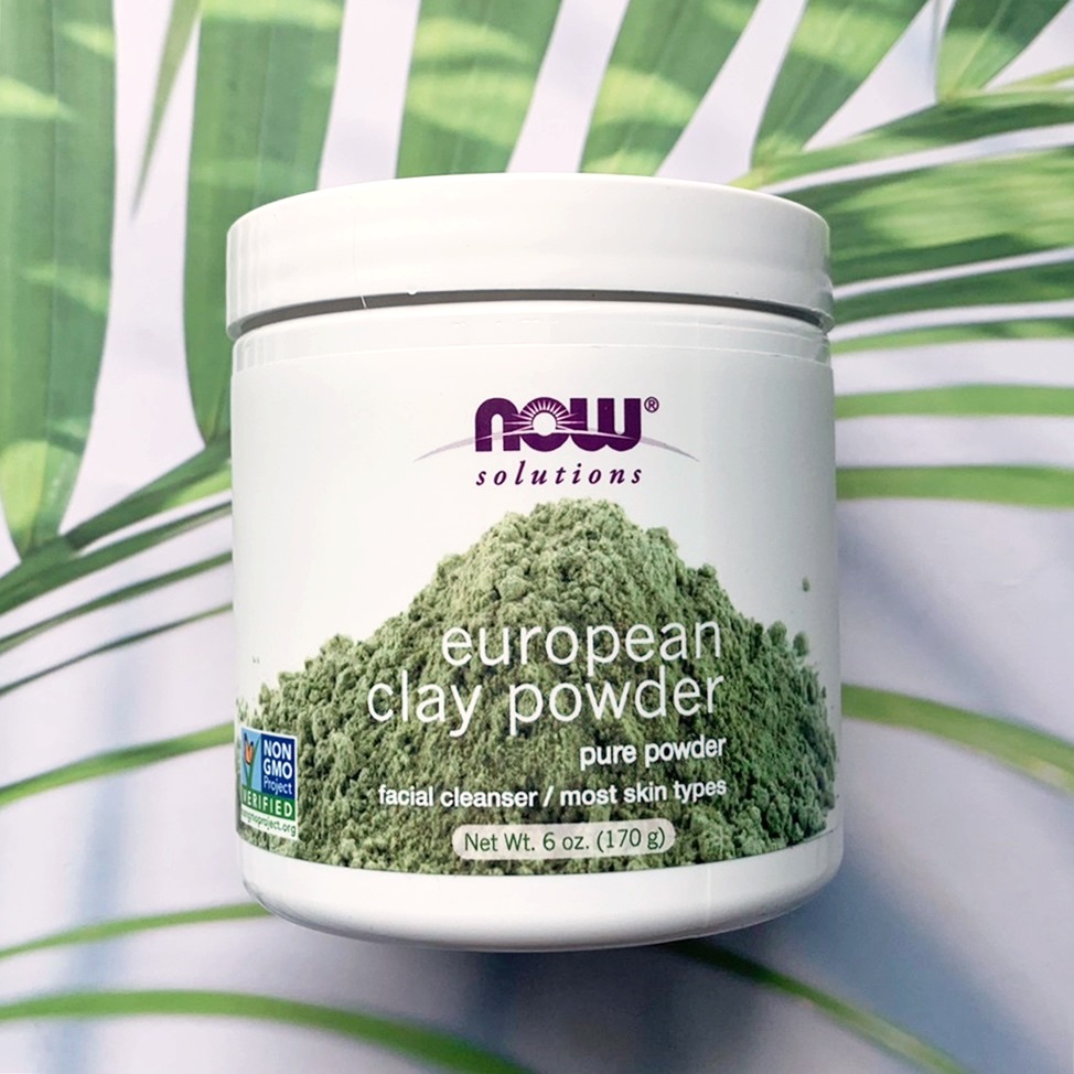 ผงดินเหนียวยุโรป สำหรับพอกหน้า European Clay Powder 170 g (Now ...