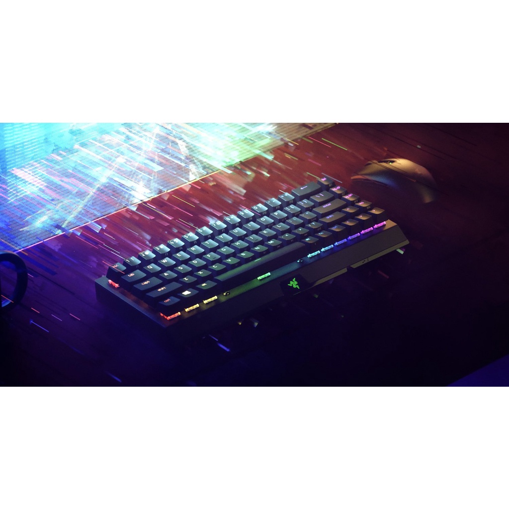 RAZER WIRELESS KEYBOARD (คีย์บอร์ดไร้สาย) BLACKWIDOW V3 MINI HYPERSPEED ...