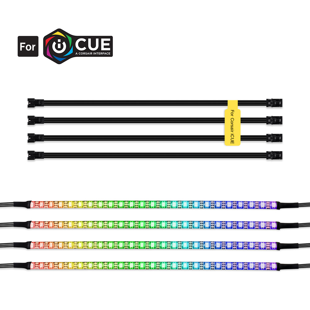 RGB Led Individually Addressable Strip Light WS2812B IP65 For 3pin 5V ...