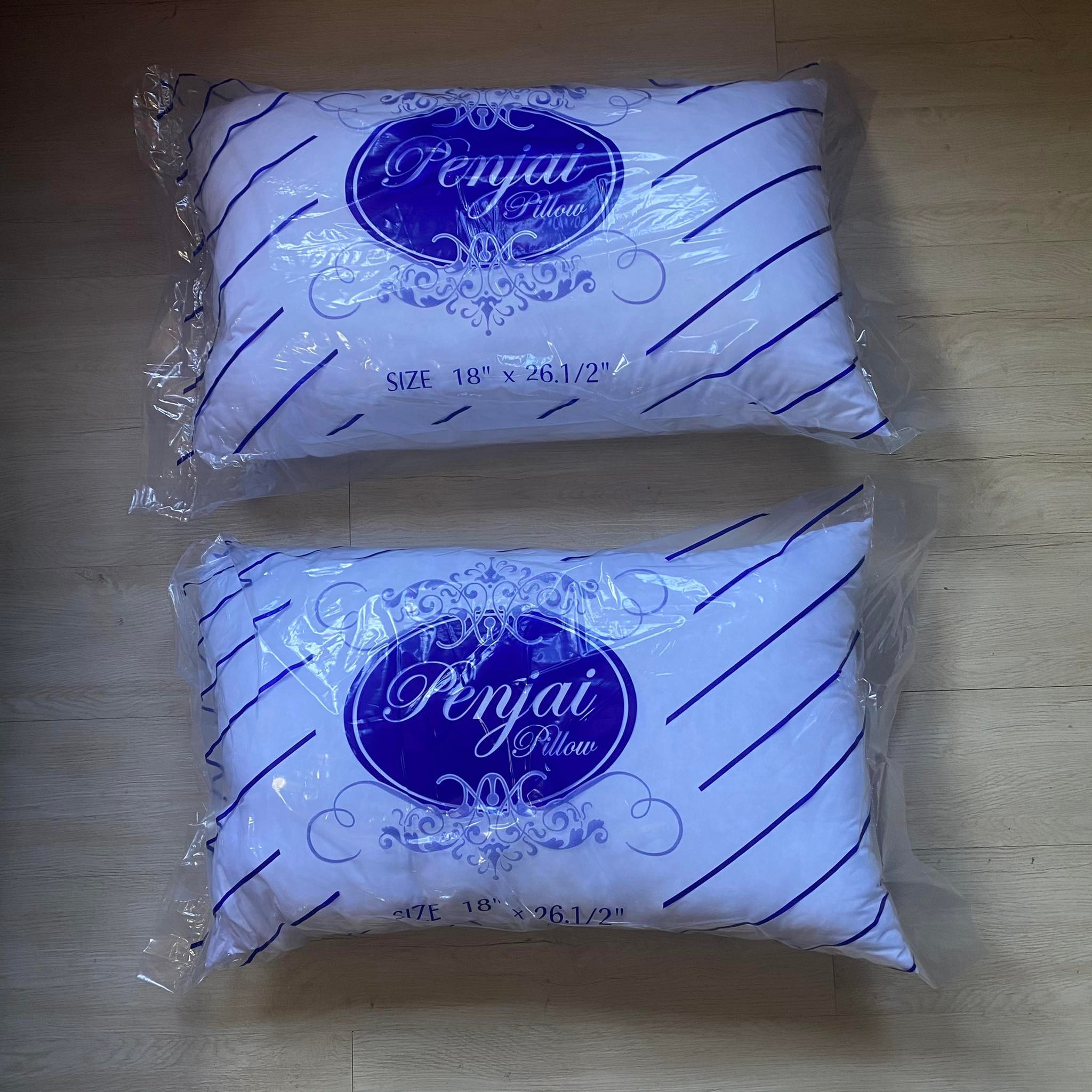 ชุดหมอนหนุน2 หมอนข้าง2 หมอนสุญญากาศ ราคาประหยัด ใยสังเคราะห์100 - Faroh_Shop - ThaiPick