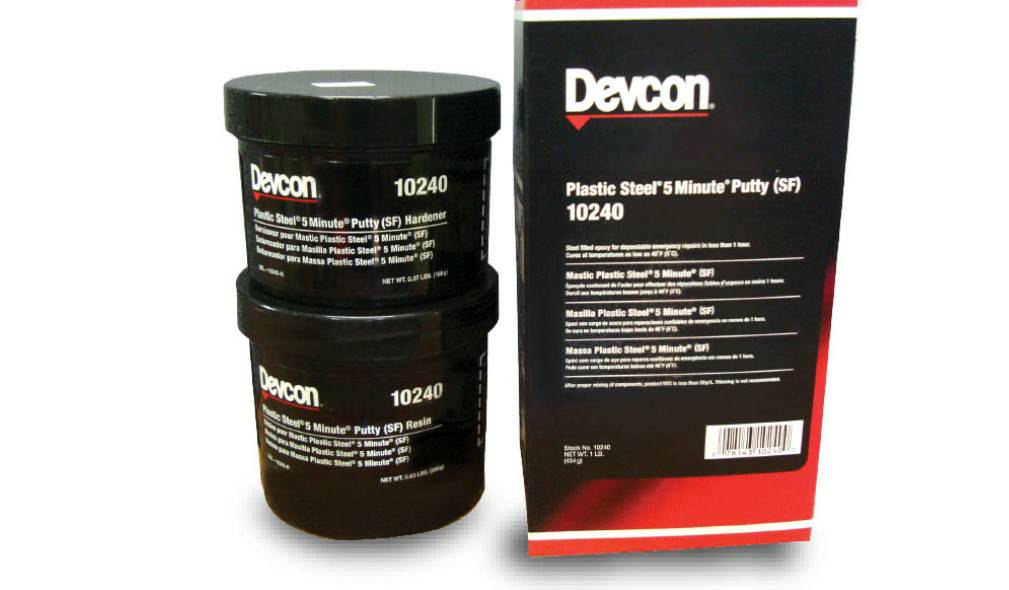 Devcon #10240 Plastic Steel-5 Minute Putty (SF) อีพ็อกซี่ผสมเหล็กชนิด ...