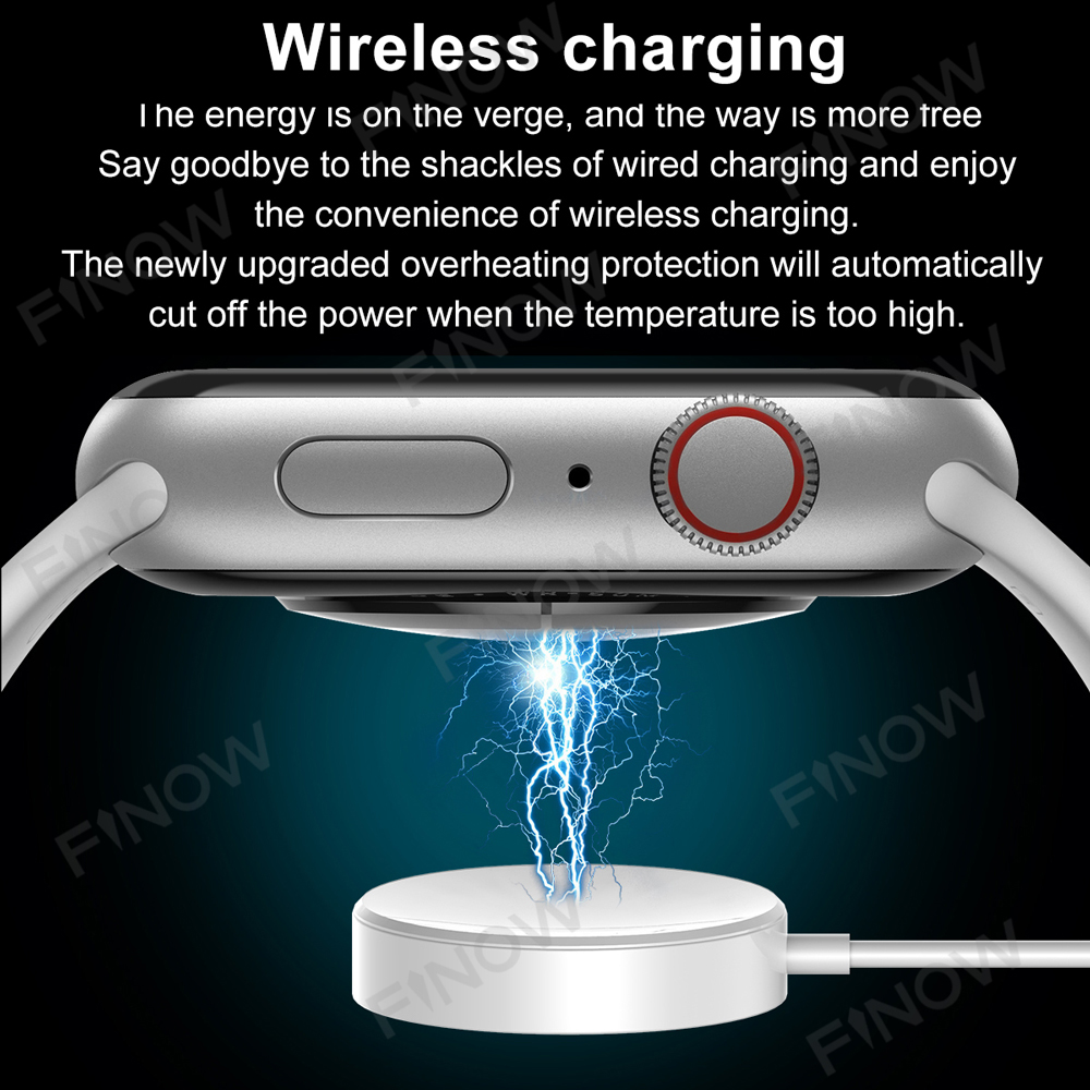 Original Finow DT7 Pro Smartwatch 45mm Series 7 S7 Smart Watch Men 1.8 ...