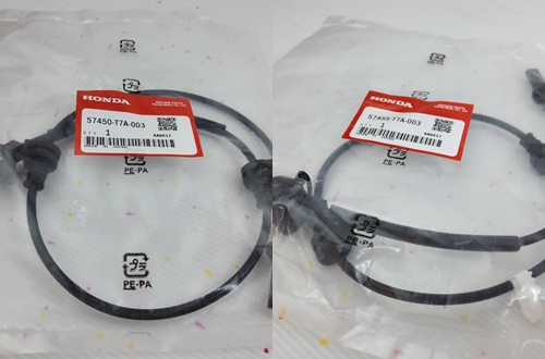 เซ็นเซอร์ ABS หน้า Honda H-RV 15-17 #57450-T7A-003(RH),57455-T7A-003(LH ...