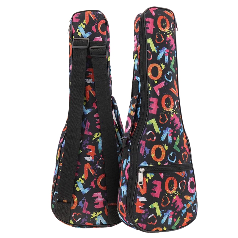 21 Inch Portable Ukulele Bag 10mm Sponge Soft Case Gig Ukulele Mini ...