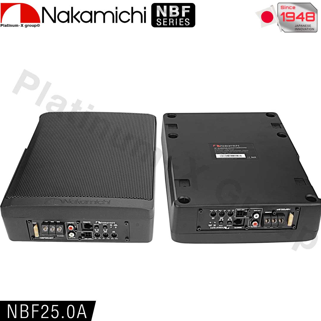 NAKAMICHI NBF8.1A NBF25.0A ACTIVE SUBWOOFER 8inch 10inch SUBBOX ซับบ็อก ตู้ซับ เครื่องเสียง ...