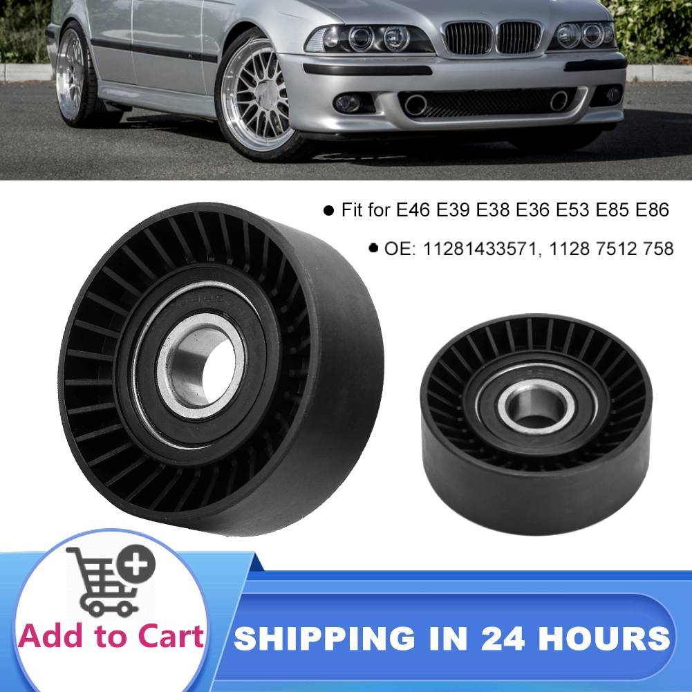ลูกรอกดึงเข็มขัดดึงสายพาน 11281433571 เหมาะสำหรับE36 E46 11281433571 ...