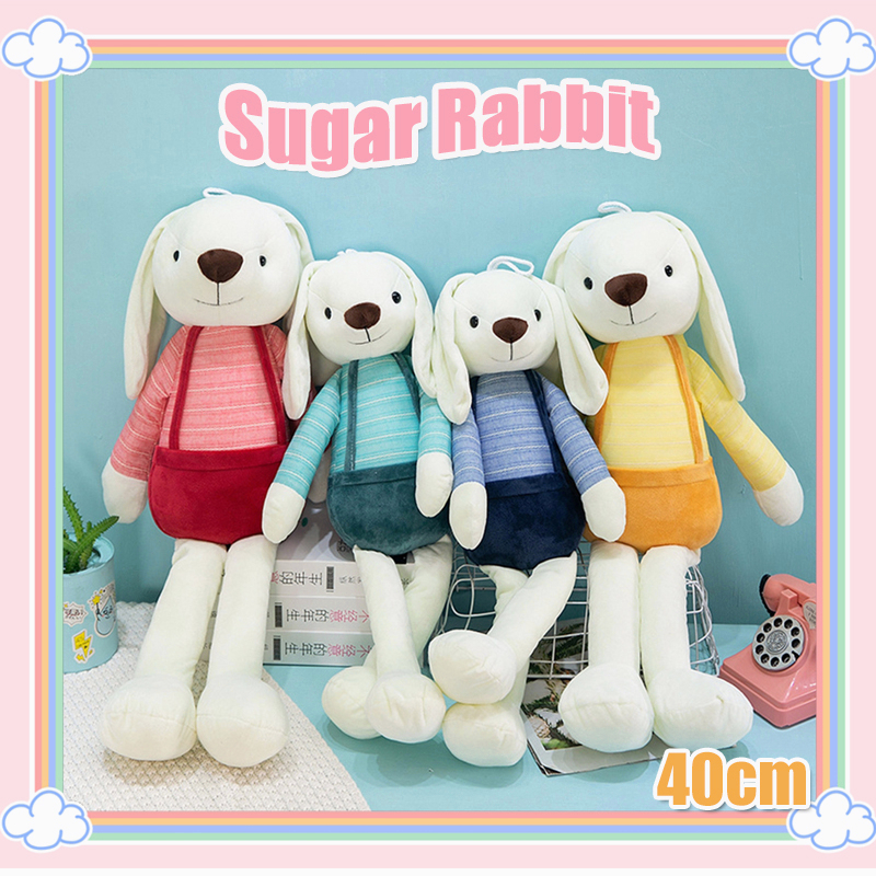 BHQ TOYSตุ๊กตากระต่าย Sugar Rabbit มี 4สี ตุ๊กตา กระต่าย ตัวนุ่มน่ากอด ...