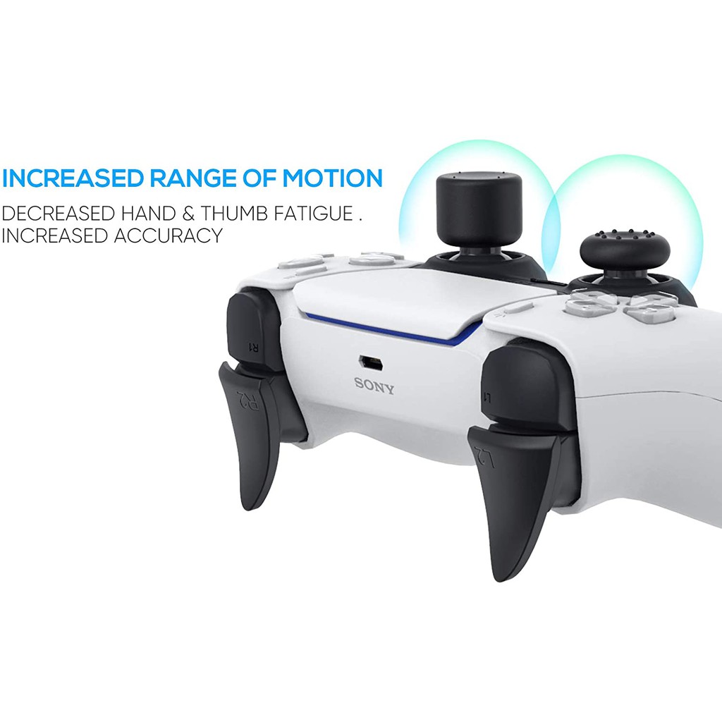 ปุ่มเสริม จอย PS5 ยี่ห้อ Dobe [Trigger Kit for PS5 Controller] [Dobe Trigger Kit] [ครอบอนาล็อค ...