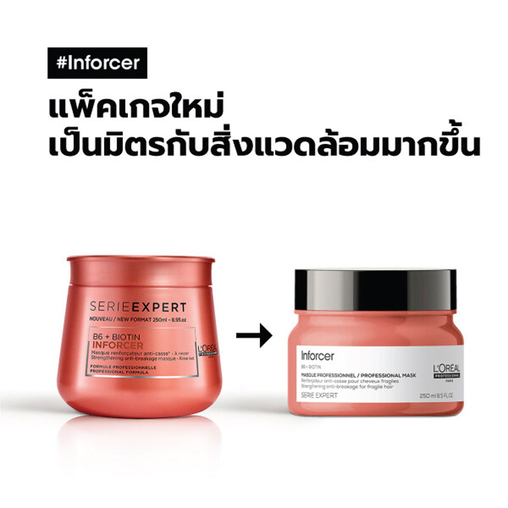 L'Oreal Professionnel NEW SERIE EXPERT INFORCER MASQUE Strengthening ...
