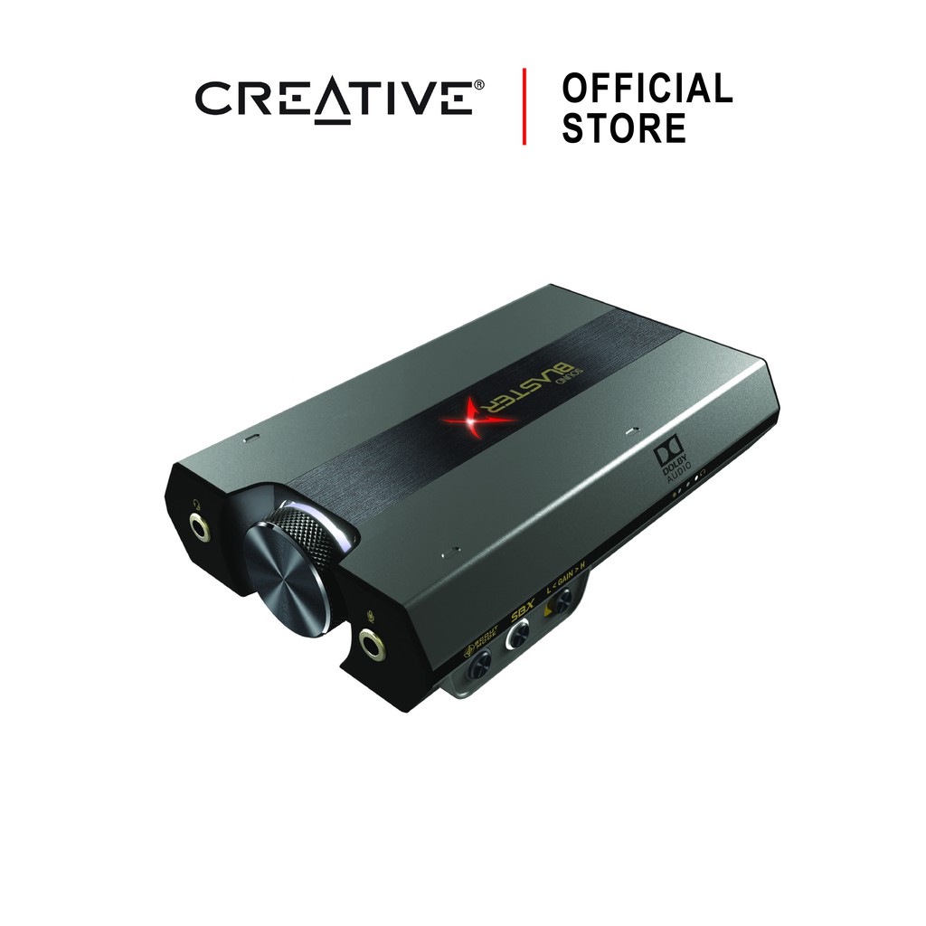 Creative Sound Blaster X4 External USB Sound Card 7.15.1 ซาวด์การ์ด ...