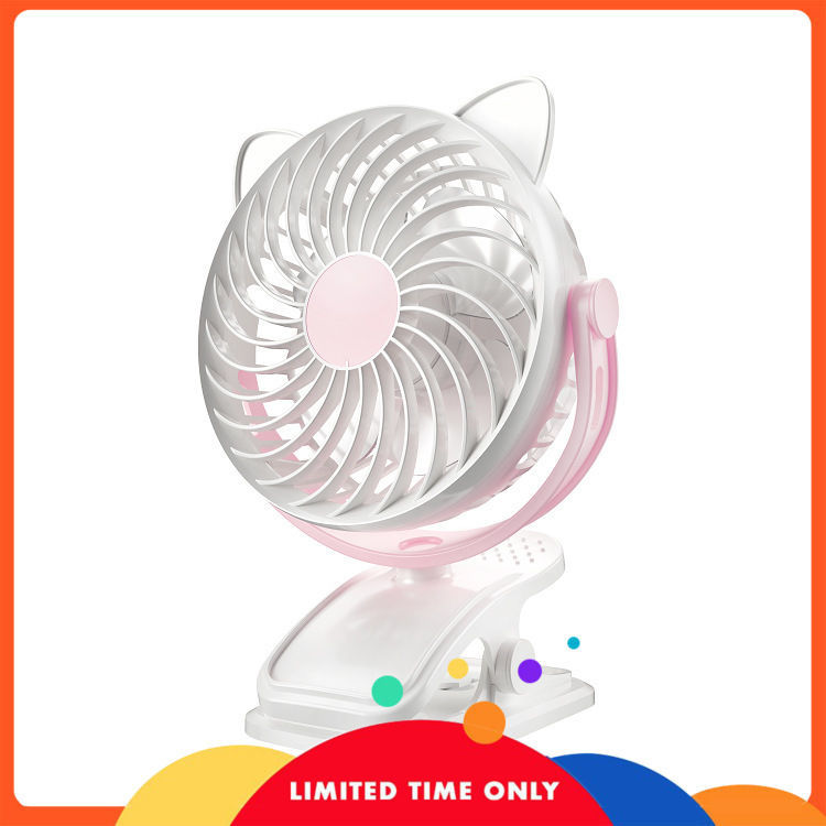 TCL electric fan computer usb plug clip mini mute student dormitory ...