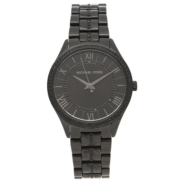 นาฬิกาข้อมือผู้หญิง MICHAEL KORS Black Dial Black Stainless Steel ...