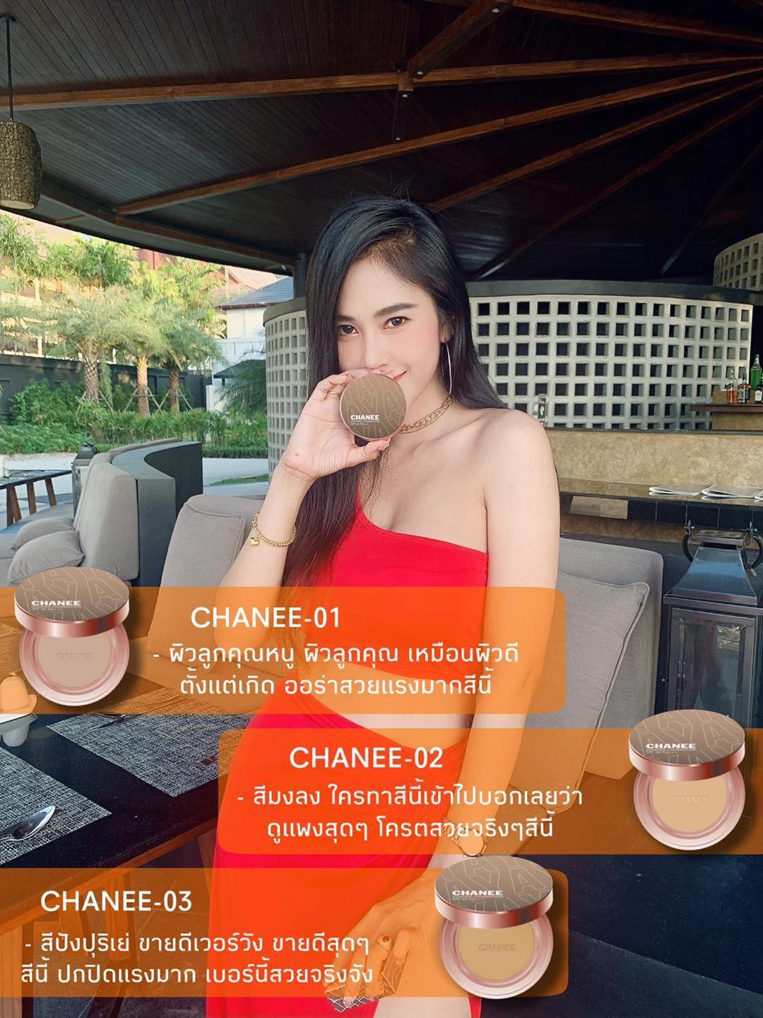 แป้งพัฟชานี CHANEE แป้งชานีแท้ ติดทน คุมมัน ปกปิด กันน้ำ กันแดด 50 เท่า กันเหงื่อ แป้งพัฟชานี ...