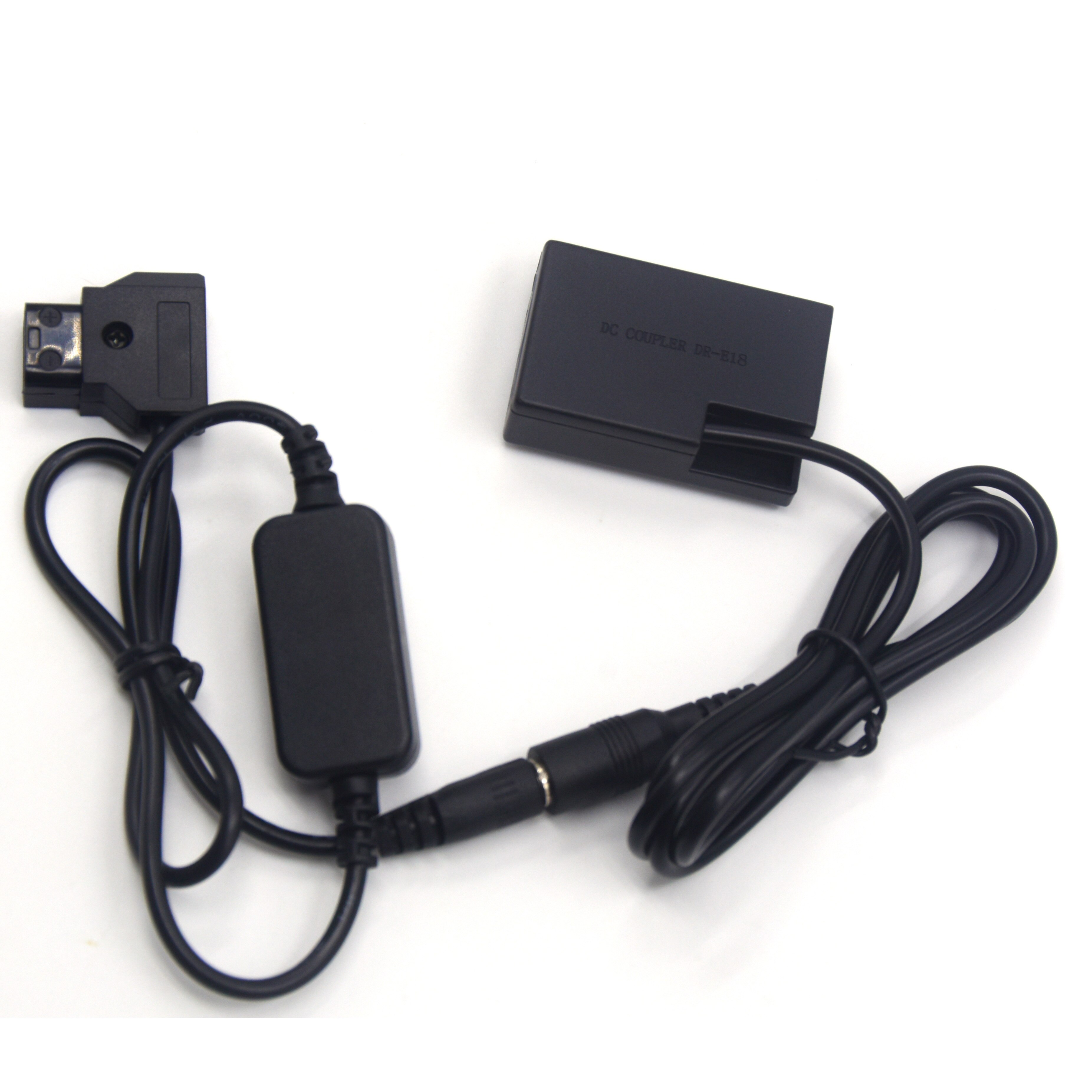 D-TAP Step-Down Power Adapter Cable LP-E17 Dummy Battery DR-E18 For ...