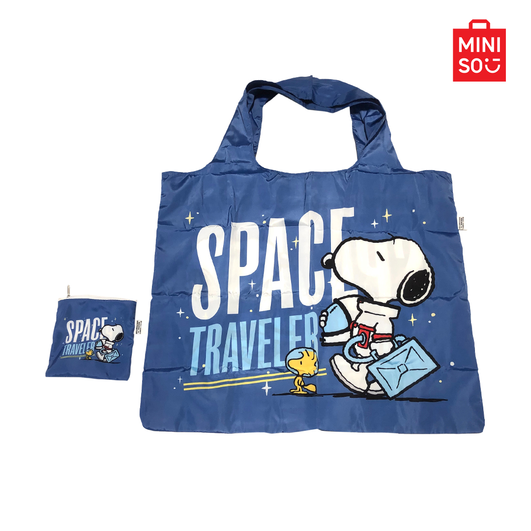 MINISO ถุงผ้า ถุงใส่ของ Snoopy the Little Space Explorer Collection ...
