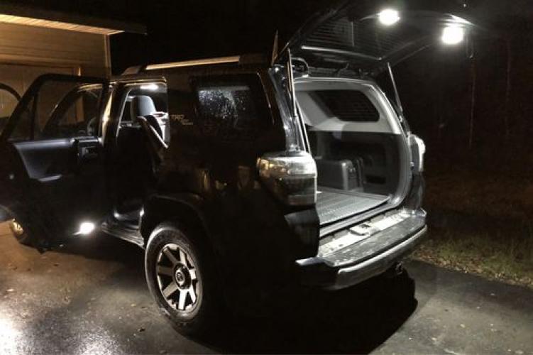 Toyota 4Runner (N210) LED ชุดไฟภายในหรือแต่ละส่วน {จัดส่งด่วน} สีขาว ...