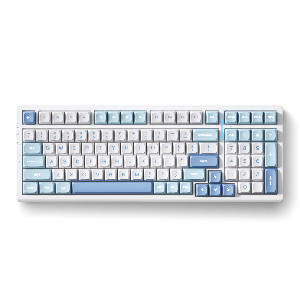 MCHOSE GAMING KEYBOARD TRI-MODE G98 PRO FLAME ORANGE LINEAR-SW BLUE ...